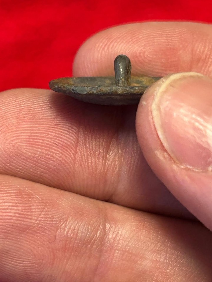 Dug Civil War Relic Confederate Field Cast Manuscript I Coat Button | eBay
