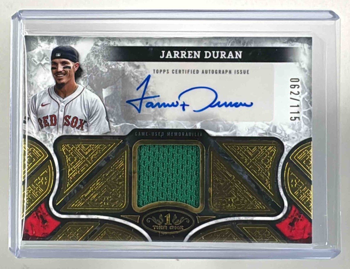 Jarren Duran Cards Perk Up After All-Star MVP Performance
