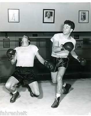 ORIGINAL B&W DANE CLARK & BOXER WHIPLASH PHOTO 1948 WARNER BROS 8X10 ...