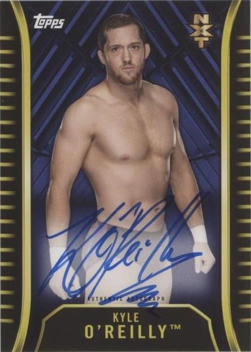 2018 Topps WWE NXT - Autographs Kyle O'Reilly #A-UA Blue /50 (AU, RC ...