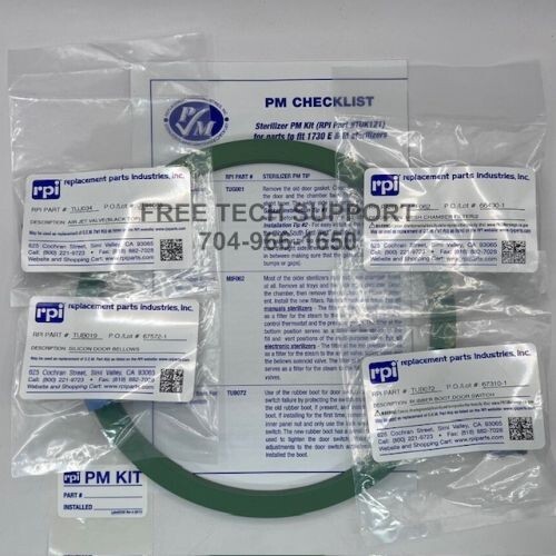 Tuttnauer PM KIT (1730E, 1730M) RPI Part #TUK121 | eBay