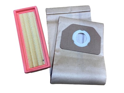 1x Filter + 10x Papierbeutel geeignet für Kärcher - 2701 / A 2701 / ...