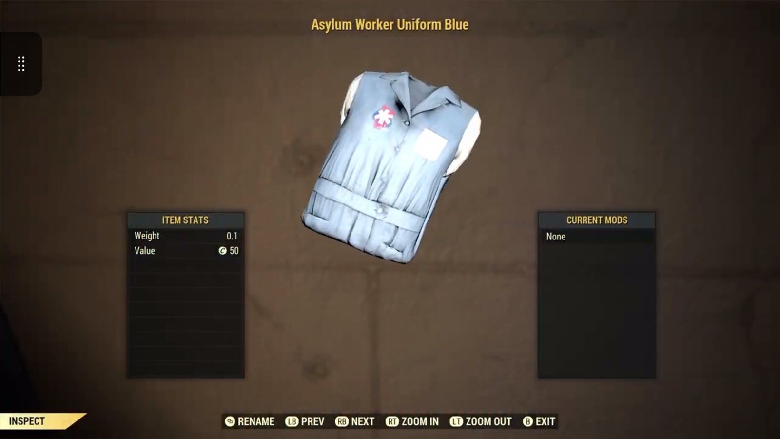(Xbox) Asylum Worker Uniform Blue | eBay