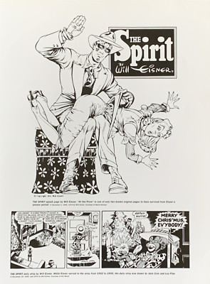 Editorial Cartoon The Spirit Splash Page 1940 Daily Strip 43' Will ...