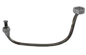 57-65 Panhead Steel CROSSOVER GAS LINE 62355-48B Chrome | eBay