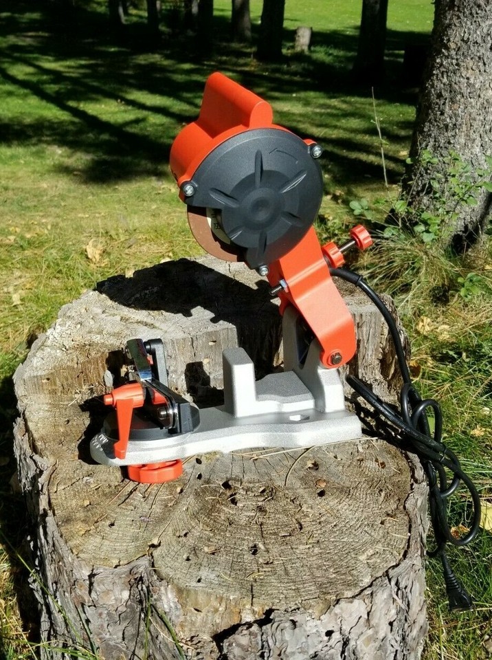 Chainsaw Chain Bench Grinder Sharpener With Stones Replaces Oregon 310 ...
