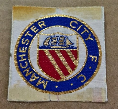 Vintage 1960-70s MANCHESTER CITY F.C. supporters embroidered patch | eBay