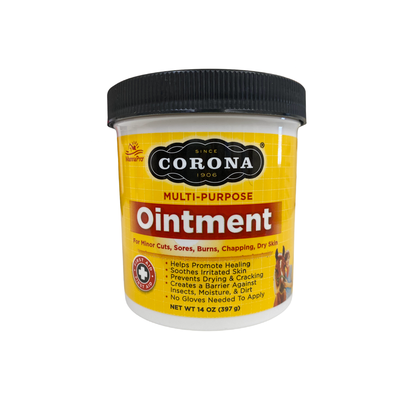 Corona Multi-Purpose Ointment for Horses, Cattle, Dogs and Cats 14oz ...