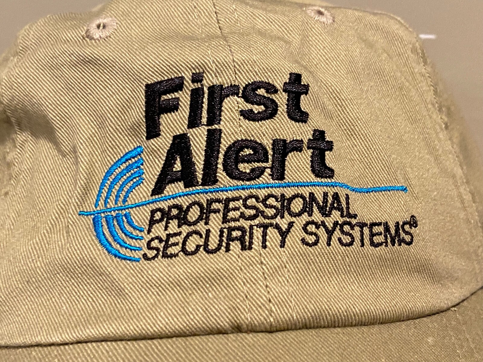 First Alert Professional Security Systems Baseball Unique Golf Hat Cap ...
