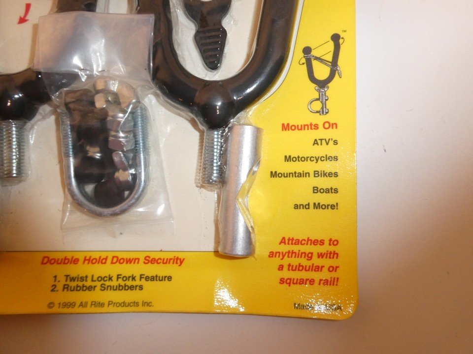 Pack Rack Gun & Bow Rack Mounts for ATVs and Bikes Model PR1 ALL RITE'S ...