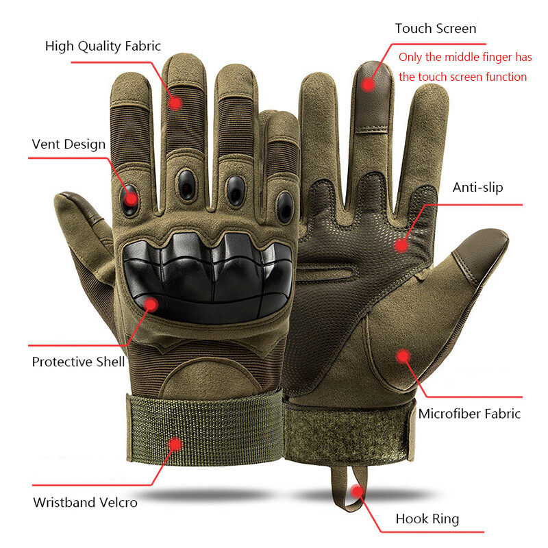 Army Military Combat Gloves Surplus Special Land Forces Training ...