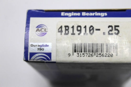 ACL Connecting Rod BEARINGS 4B910-.25 Oversize fits 94-97 Honda Civic ...