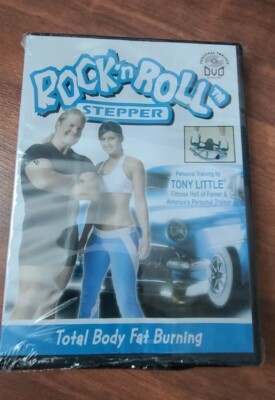ROCK N ROLL STEPPER TONY LITTLE TOTAL BODY FAT BURNING BRAND NEW | eBay