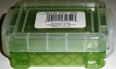 Super Stacker 3" x 2.5" x 1.25" Bitty Green Box Locking Lid Cropper ...