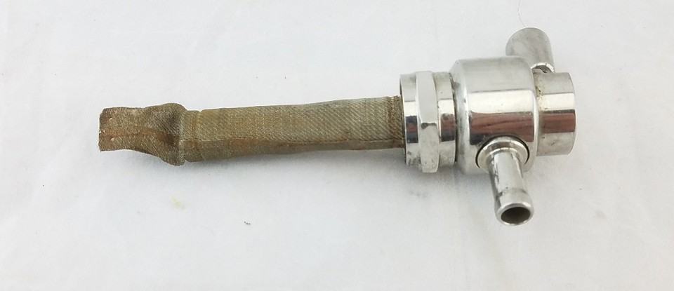 Golan??? Petcock, Straight Facing - Chrome on off reserve vintage for ...