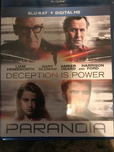 Paranoia (Blu-ray) for sale online | eBay
