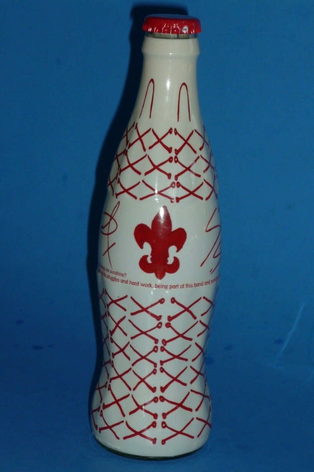 RARE DEL MARQUIS SCISSOR SISTERS WRAPPED COKE COCA COLA FULL BOTTLE - U ...