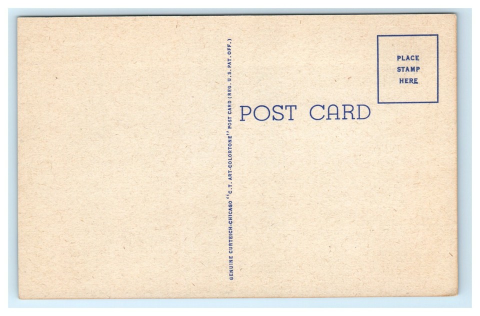 POSTCARD The Old North State North Carolina State Song Linen | eBay