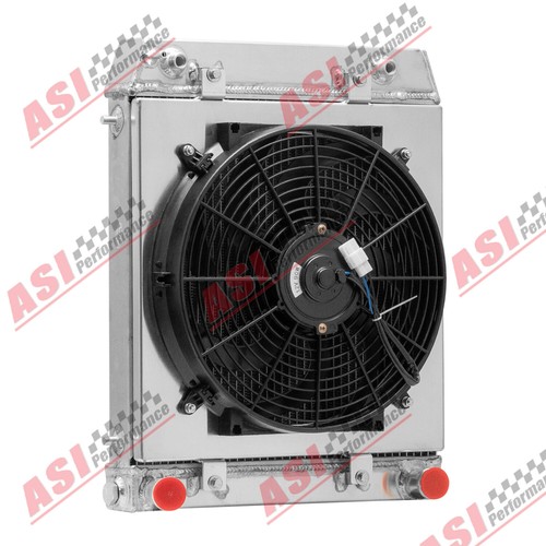 4 Row Radiator+Shroud Fan For Land Rover Defender Discovery 300 TDI AT ...