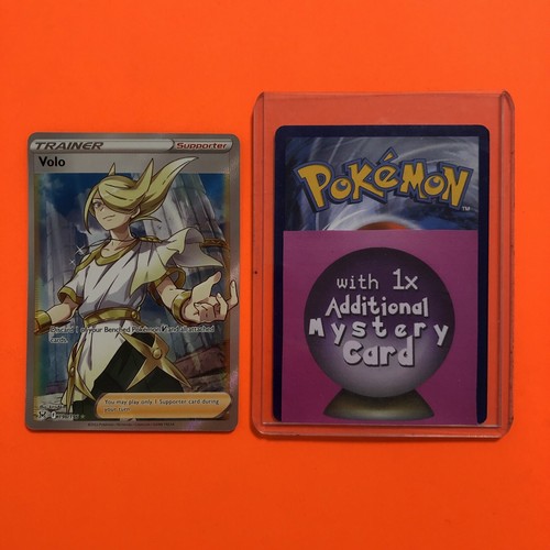 Volo Full Art Holo Rare 196/196 Pokemon Card Lost Origin NM Mint | eBay ...