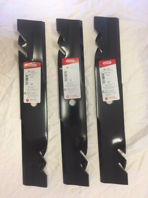Set/3 Oregon 596-327 G5 Gator Mulching Blades for Exmark 44" mowers | eBay