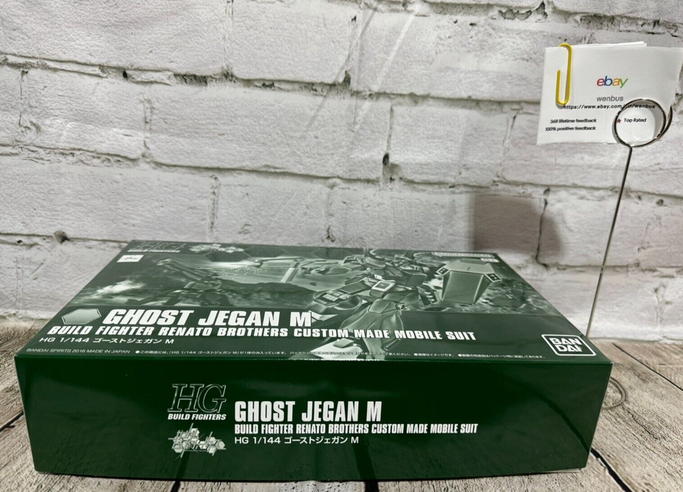 PREMIUM BANDAI HGBF 1/144 Gundam Build Fighters GHOST JEGAN M Brand New ...