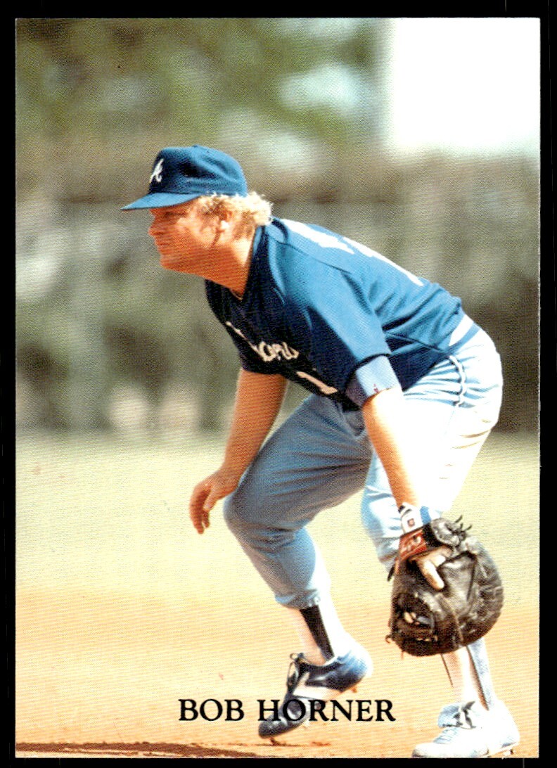 1987 Action SuperStars Baseball Card Bob Horner C Atlanta Braves #3 | eBay