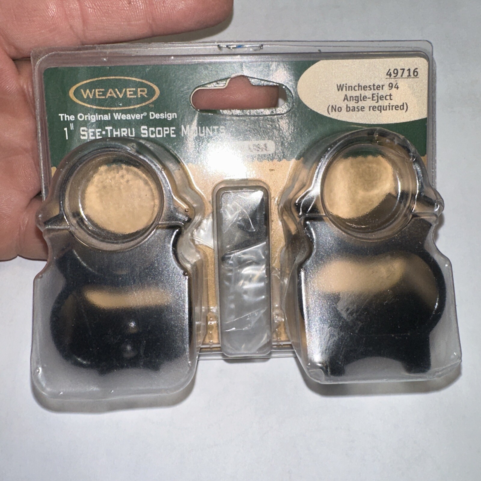 Weaver 1" see-thru scope mount 49716 Winchester 94 fits 50mm Objective ...