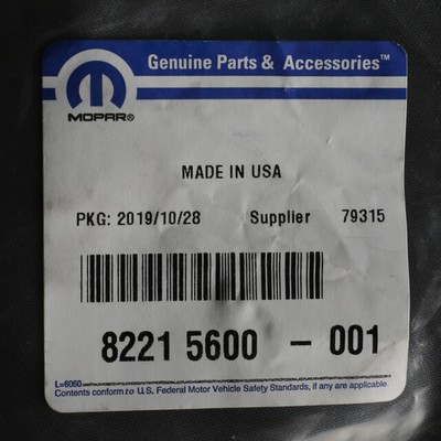 OEM NEW 2020 Mopar Jeep Gladiator Launch Edition Overland Cover Vehicle ...