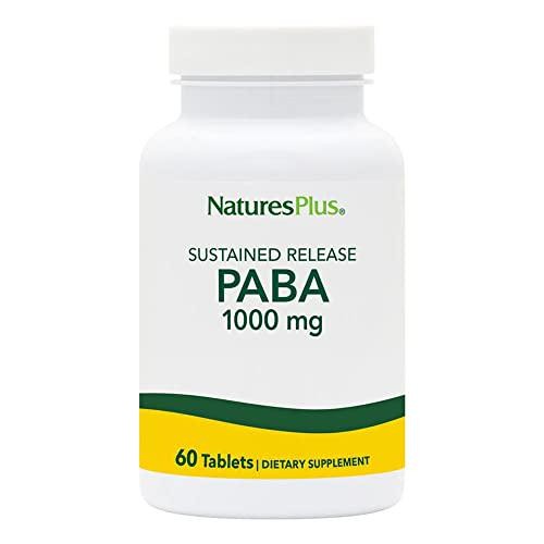 Natures Plus PABA, Sustained Release (para-Aminobenzoic Acid) - 1000 mg ...