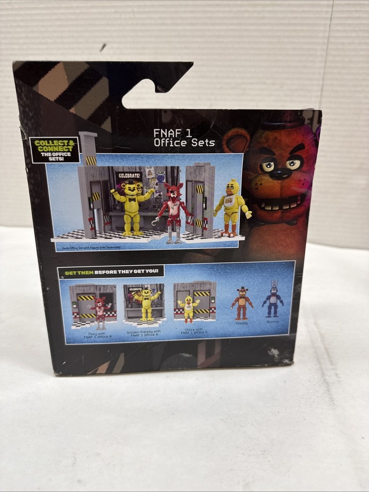 2026 Jazwares Five Nights at Freddy's Golden Freddy Office Set 5 ...