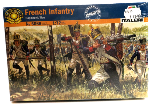 Italeri 1/72 French Infantry Model Kit #6066 | eBay