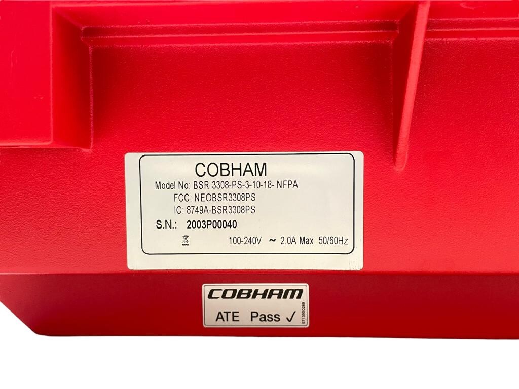 Cobham Public Safety BSR-3308-PS-3-10-18-NFPA NEW | eBay