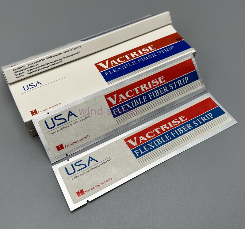 Dental Flexible Fiber Strip Dental Glass Splint Loose Tooth Light Cure ...