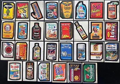 1973 Topps Wacky Packages Original Series 3 Stickers YOUR CHOICE | eBay