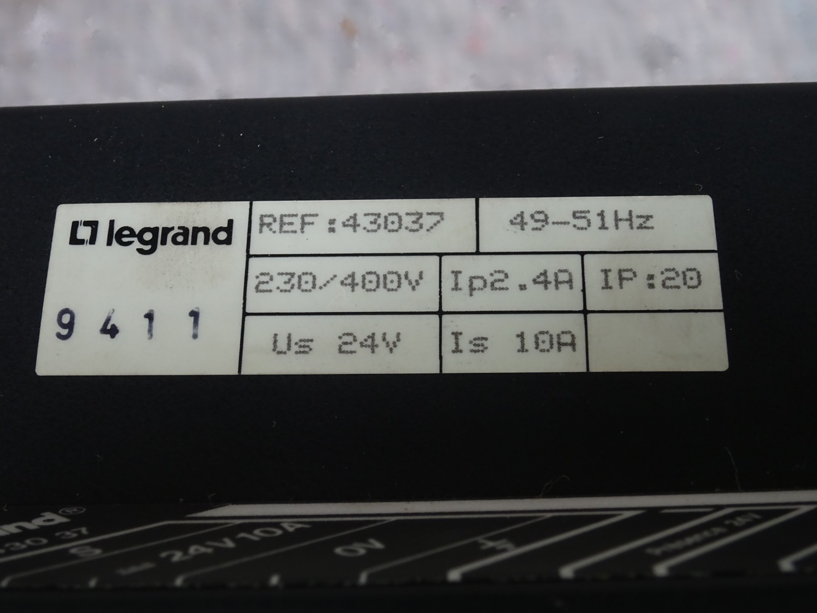 LEGRAND 43037 Netzteil Trafo 230V 400V Power Supply 24V 10A 240W | eBay.de