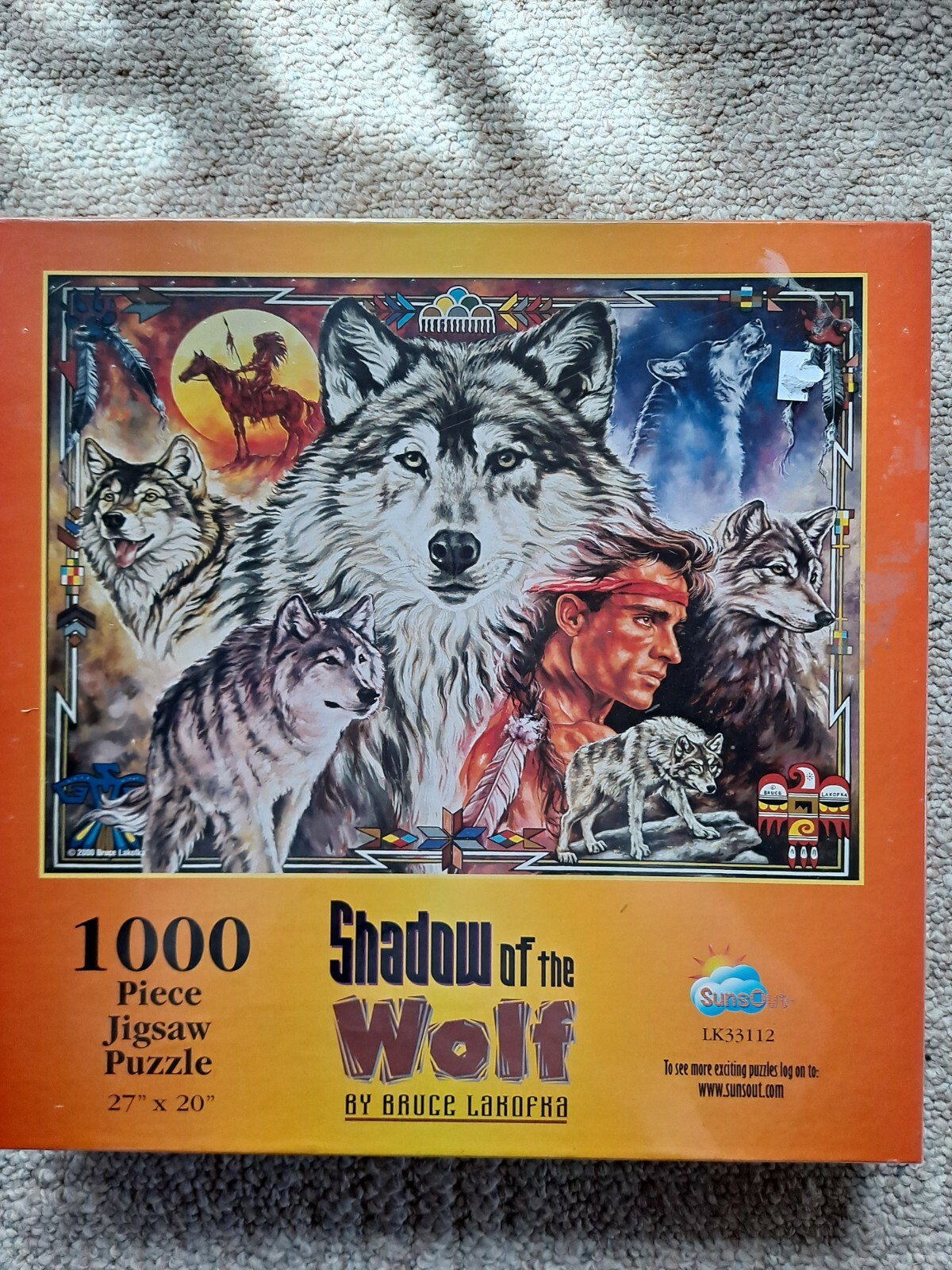 Puzzle Wolves Shadow of the Wolves 1000 Piece Jigsaw SunsOut Animals ...