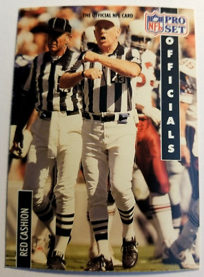 Red Cashion NFL Official 1991 ProSet #358 Football Card | eBay