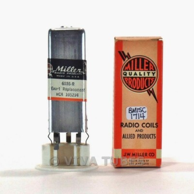 NOS NIB Miller 6036-R 4th Video I.F. Exact Replacement RCA105294, 43.80 ...