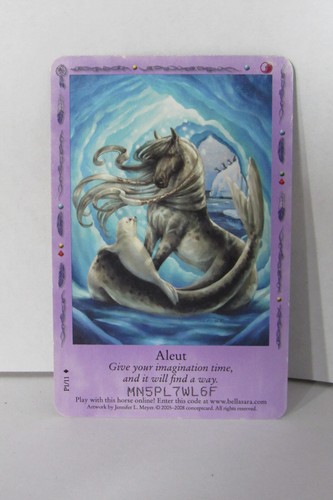 Bella Sara collectible trading card Aleut special promo MP | eBay