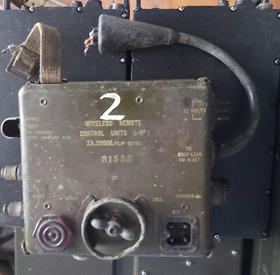 WW2 Army Military Radio Wireless Set 62 WS62 REMOTE CONTROL UNITS L No1 ...