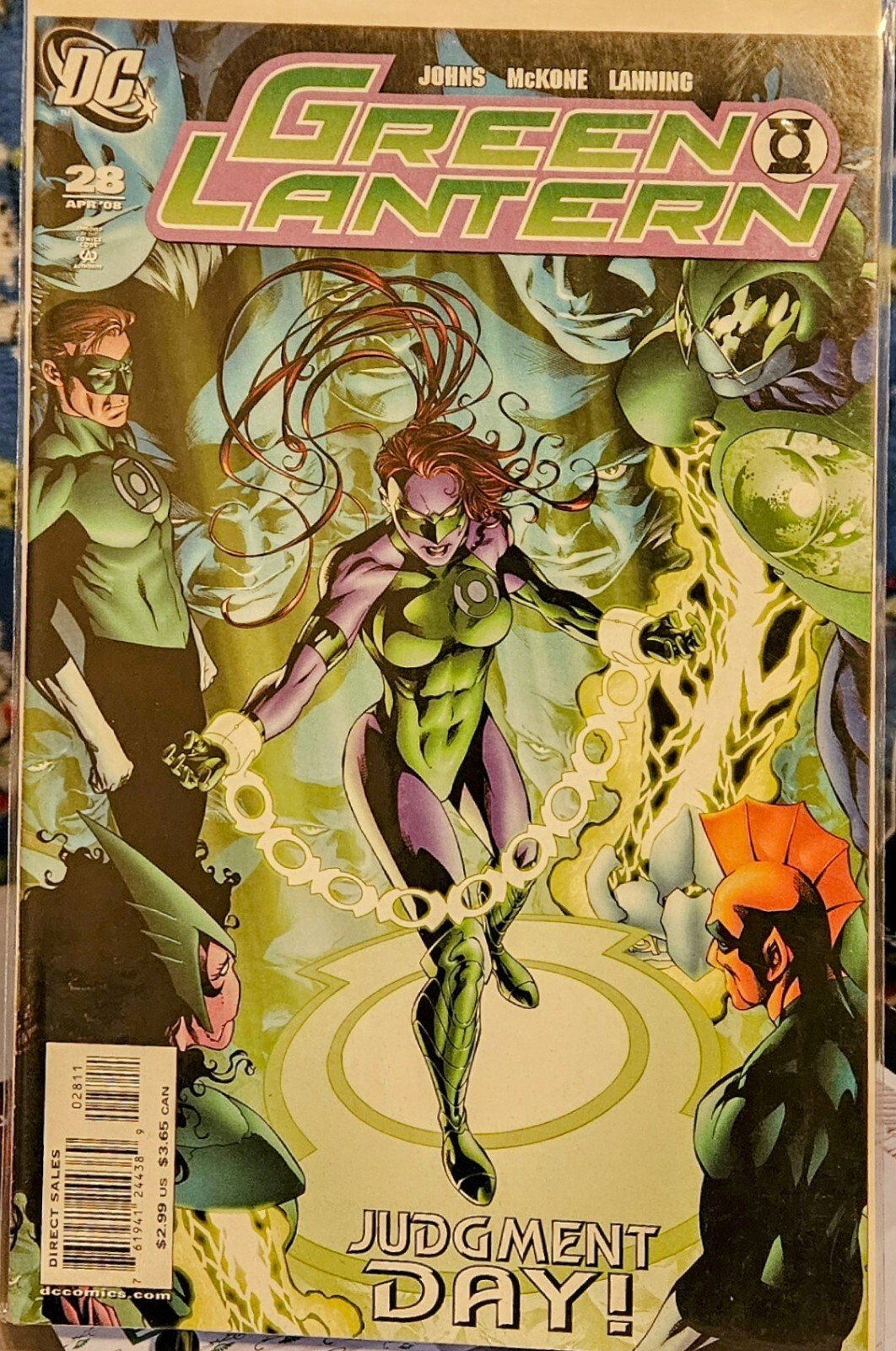 Green Lantern #28 DC COMICS 2008 SINESTRO CORPS EPILOGUE | eBay