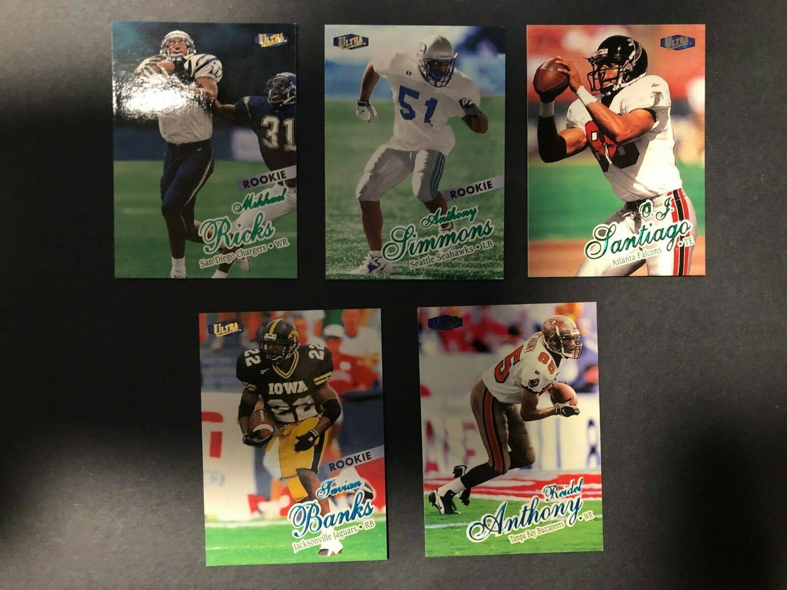 1998 FLEER ULTRA FOOTBALL CARDS YOU CHOOSE PICK NFL CARD FREE SHIPPING ...