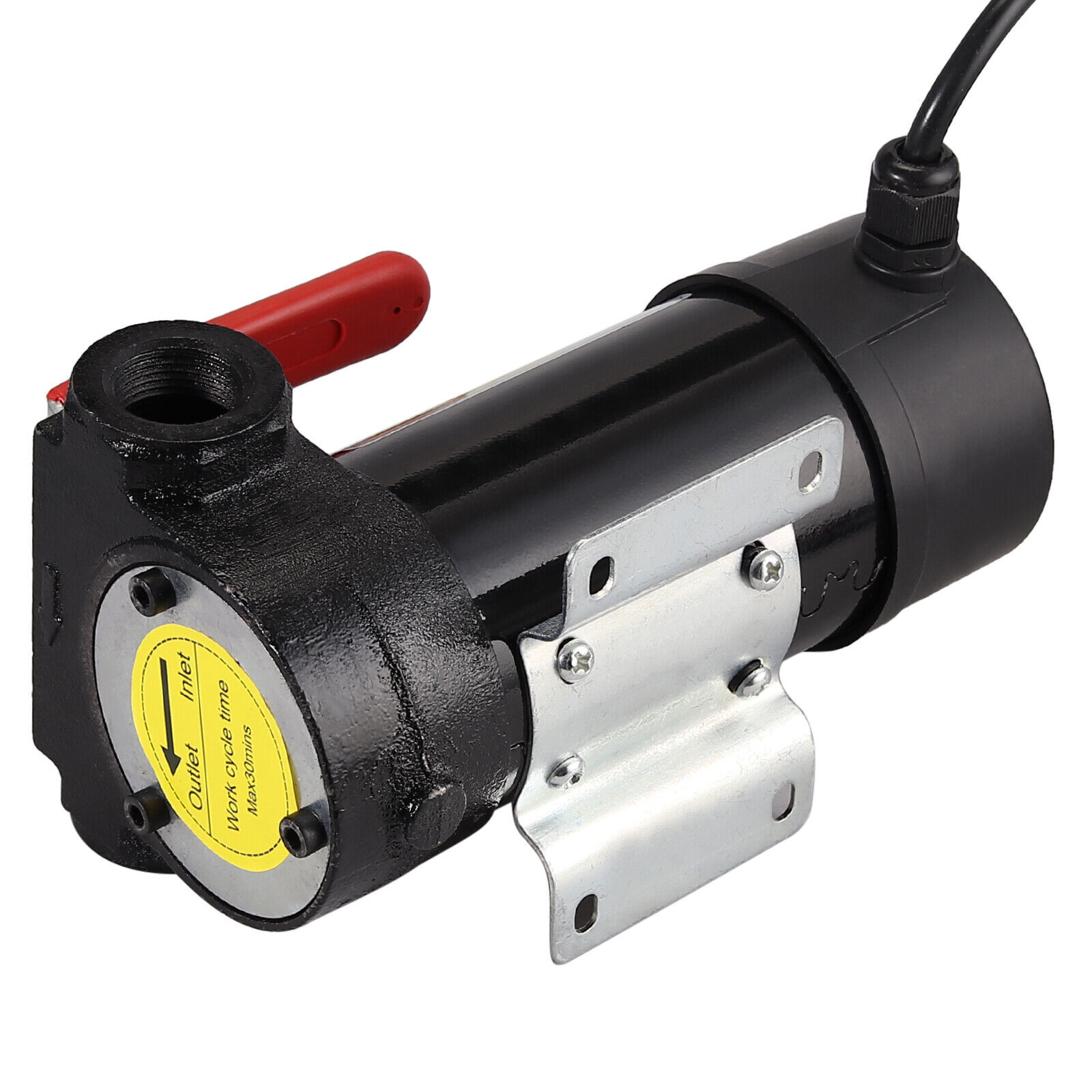 12V Electric Fuel Transfer Pump Diesel Kerosene Oil Auto Extractor Pump ...