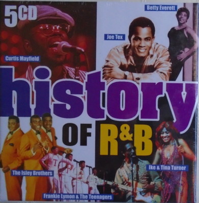 HISTORY OF R&B - CD - 5 CD - Various Artists - BRAND NEW 724382494522| eBay