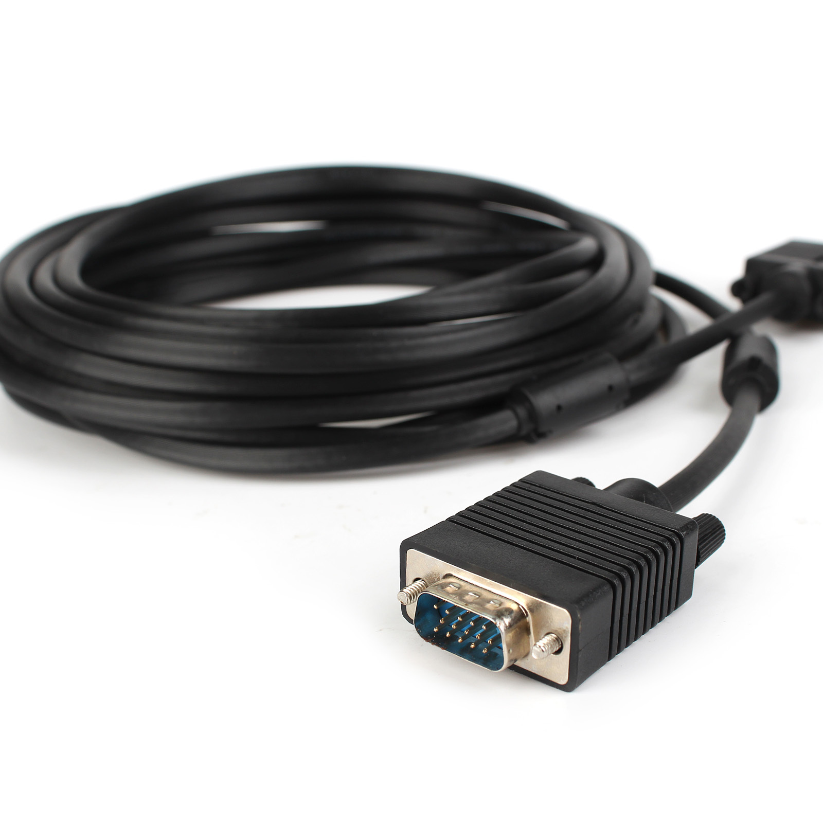 Premium 25FT/30FT/10M VGA SVGA 15pin Male Monitor Cable Lead PC TV ...