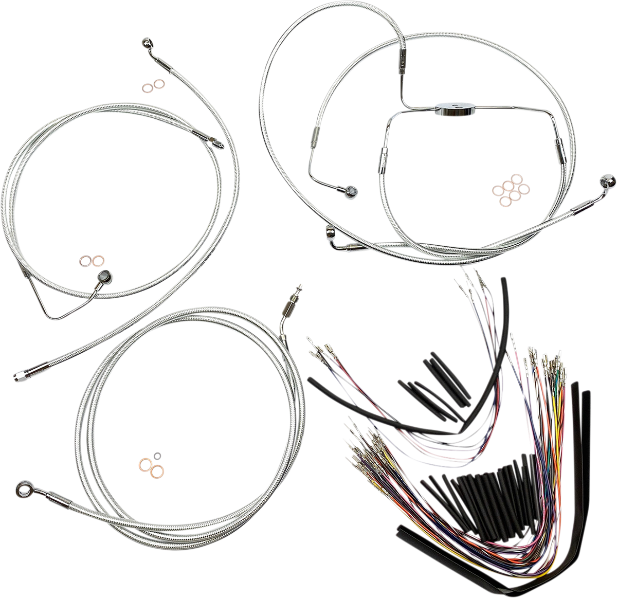 Magnum Designer Handlebar Control Cable Kit 387001 | eBay
