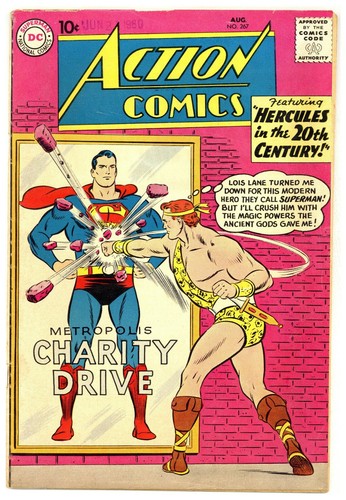 Action 267 1st Chameleon Boy Colossal Boy Invisible Kid Superman 1960 ...