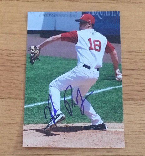 Ryan Pressly Houston Astros MLB Baseball Signed Autograph Minors 4x6 ...