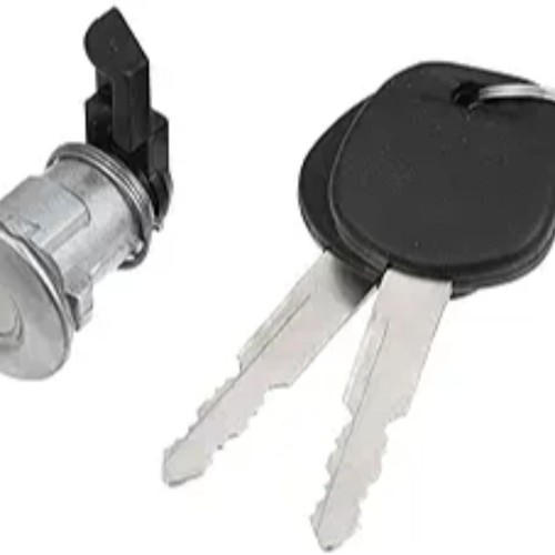 1 Set Fuel Door Lock Cylinder w/Keys for Fuel Tank Lock Cylinder Fuel ...